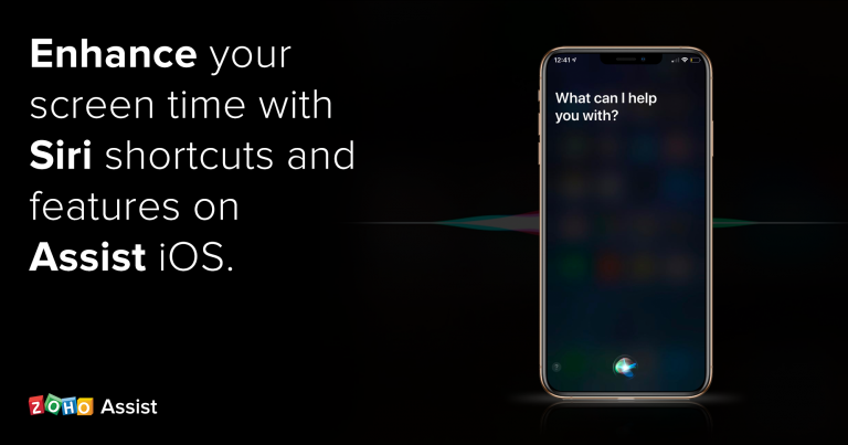 New iOS update for Zoho Assist - Zoho Blog