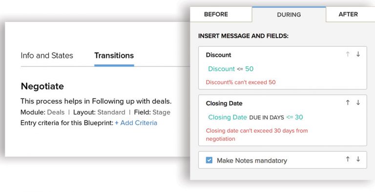 Make your CRM implementation better with Blueprint - Zoho Blog