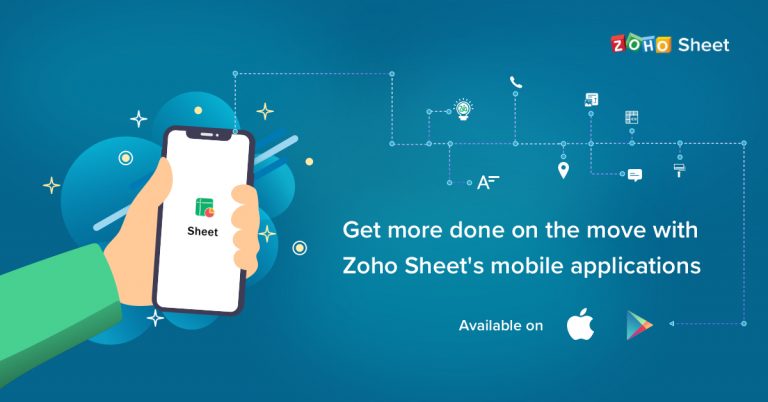 Get more done on the move with Zoho Sheet's mobile applications - Zoho Blog