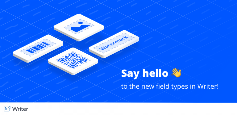 Introducing Writer's new merge fields: add QR Codes and more - Zoho Blog